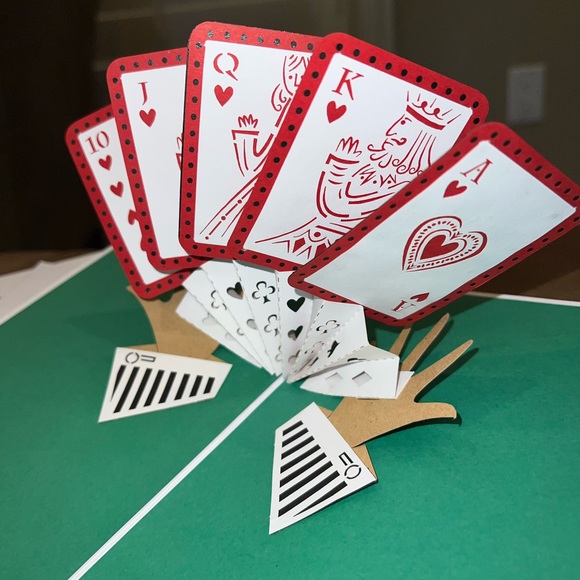 lovepop | Office | Lovepop Royal Flush Pop Up Card | Poshmark